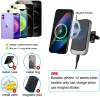 China 7.5W Wireless Magsafe Charger Phone Holder Stand 10mm For Iphone 12 Pro Max for sale