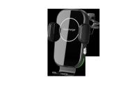 China 15W Wireless Charger Automatic Clamping Car Mount Phone Holder QI Fast Charging Car Stand for sale