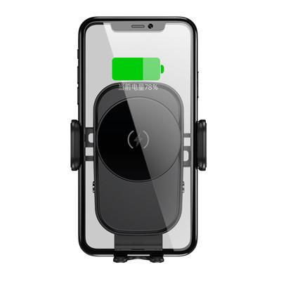 China Latest Wireless Auto-Clamping Qi 15W Fast Charging Car Phone Mount Dash Air Vent for sale