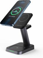 China Magsafe Wireless Charger Stations 3 In 1 Charging Stand 85% ABS PC for sale
