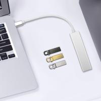 China RJ45 100 Mbps Type C To Gigabit Ethernet , USB 3.0 Hub Ethernet Adapter Splitter for sale