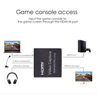 China VGA Graphics Capture Card 4K HDMI To USB 2.0 Streaming Video Recording Box 12Bit for sale