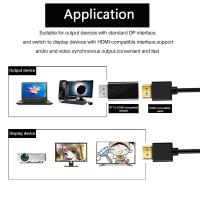 China PBS 4K 60Hz Male To Female Cable Adapter DP Displayport To HDMI Adapter for sale
