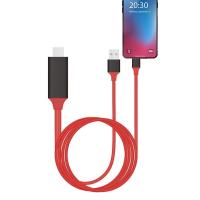China 2M 4K UHD HDMI Cables 8 Pin 1080P Lightning Digital AV Adapter For Iphone for sale