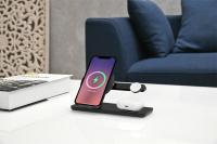 China 5W 3 In 1 Magsafe Wireless Charger Station 5V 1A For IPhone 12 AirPods for sale