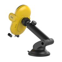 China Custom 15W Qi Fast Charging Automatic Car Phone Holder Wireless Car Charger Mount for sale