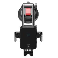 China Qi Fast Coil Induction Car Wireless Charger 15W Super Capacitor for sale