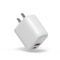 China 20W USB C Charger QC 3.0 2 Port LED Wall Adapter For IPhone 12 11 AirPods for sale