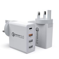 China 48W Type C PD Charger QC3.0 240V For IPhone 12 11 XS Max IPad Pro Huawei for sale