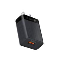 China QC3.0 USB Wall Chargers 18W 12 Volt Fast Charger 1.5A for sale
