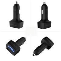 China Universal USB Dual Port Car Charger Adapter ABS PC DC5V 3.1A for sale