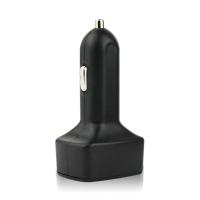 China Universal USB Dual Port Car Charger Adapter ABS PC DC5V 3.1A for sale