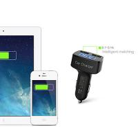 China Universal USB Dual Port Car Charger Adapter ABS PC DC5V 3.1A for sale