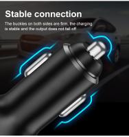 China 30W PD Fast 3 USB Car Charger QC3.0 Universal For IPhone 12V 1.5A for sale