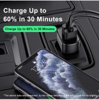 China 30W PD Fast 3 USB Car Charger QC3.0 Universal For IPhone 12V 1.5A for sale