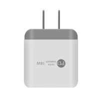 China 2 Ports USB C PD Wall Charger  , QC 3.0 18W USB Type C Wall Adapter For IPhone 12 for sale