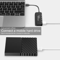 China Ultra Thin 4 Port 3.0 USB HUBs For Computer High Speed Indicator 24AWG 70g for sale