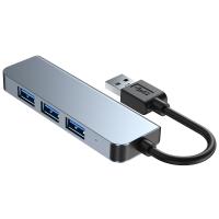 China 4port 3.0 USB HUBs ULtra Slim , Portable Type C To USB 3.0 Adapter Splitter for sale
