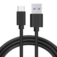 China Micro Fast Charge Type C Cable TPE 5A 1.5M For Samsung S20 S9 S8 Xiaomi Huawei P30 Pro for sale
