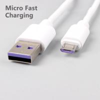 China Micro Fast Charge Type C Cable TPE 5A 1.5M For Samsung S20 S9 S8 Xiaomi Huawei P30 Pro for sale