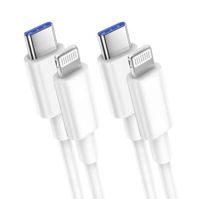 China 18W 2.1A IPhone Fast Charger Cable , USB C To Lightning Cable 6ft for sale