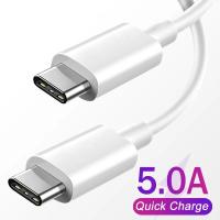 China PD 5A 100W USB C To Type C Cable QC3.0 Fast Charge Data Cable For Macbook Samsung for sale