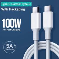 China PD 5A 100W USB C To Type C Cable QC3.0 Fast Charge Data Cable For Macbook Samsung for sale