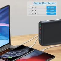China 150W PD GaN USB C Charger QC 4.0 3.0 Dual Type C 100W PPS Charging Adapter for sale