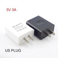 China 5V 1A 2A 3A USB Wall Chargers Fast Charge Travel Adapter EU / US Plug for sale