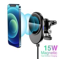 China 9V 1.1A Wireless Magsafe Charger 10W Portable Cell Phone Holder for sale