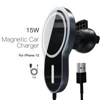 China 15W 12V Wireless Magsafe Charger Stand Aluminum Alloy For IPhone 12 Pro Max for sale