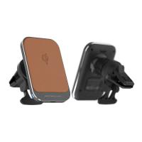 China 5V 2A Phone Car Magnetic Wireless Charger / 15w Qi Magnetic Car Mount for sale