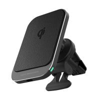 China 5V 2A Phone Car Magnetic Wireless Charger / 15w Qi Magnetic Car Mount for sale