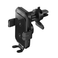China Universal 360 Degree Rotation Automatic Clamp Air Vent Car Mount Cradle Cell Phone Holder for Samsung Z Flip for sale
