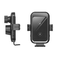 China Universal 360 Degree Rotation Automatic Clamp Air Vent Car Mount Cradle Cell Phone Holder for Samsung Z Flip for sale