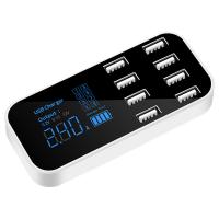 China 80cm Display Multi Port Fast Charging Car Charger Station 2.4A 24V for sale
