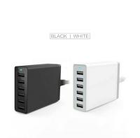 China 50W 6 Port USB Desktop Charger 5V 10A Intelligent IC for sale