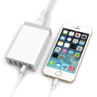 China 50W 6 Port USB Desktop Charger 5V 10A Intelligent IC for sale