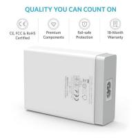 China 50W 6 Port USB Desktop Charger 5V 10A Intelligent IC for sale