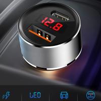 China 2 In 1 Dual Port Car Charger 30W PD QC3.0 For Smart Phone for sale