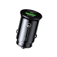 China 20W USB C Dual Port Car Charger QC3.0 Mini Lighter Slot PD for sale
