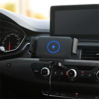 China 9V 1.67A Qi Wireless Car Charger Wireless Sensor Car Phone Holder For Samsung Galaxy Fold 3 for sale