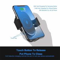 China 360 Rotation Qi Car Wireless Charger 15W magsafe vent mount For IPhone 13 for sale