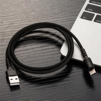China 1M Type C Nylon Braided USB Cable  Android Line 5V 3A For Samsung Huawei ROHS for sale