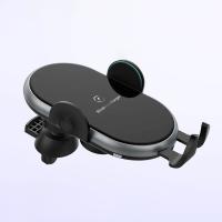 China 10W Black Suction Cup Qi Wireless Car Charger 5V 2A 75% Fast Charge for sale