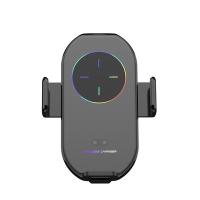 China car phone stand Infrared Induction Wireless Charger Automatic Clamping 10W  9V 1.2A for sale