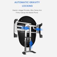 China 7.5W Qi Wireless Car Charger Air Vent Gravity Scale 145g for sale