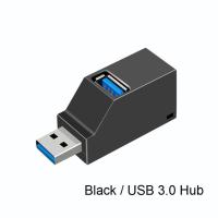 China 3 Ports 3.0 USB HUBs Adapter Extender Mini Splitter Box 17g ROHS for sale