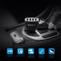China QC3.0 4 Port USB Car Charger 7A 35W IPhone Charger Adapter for sale