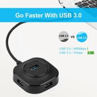 China 5Gbps 480mbps 3.0 USB HUBs Adapter Splitter 35g Multi Port Extender Multihub 2.0 for sale